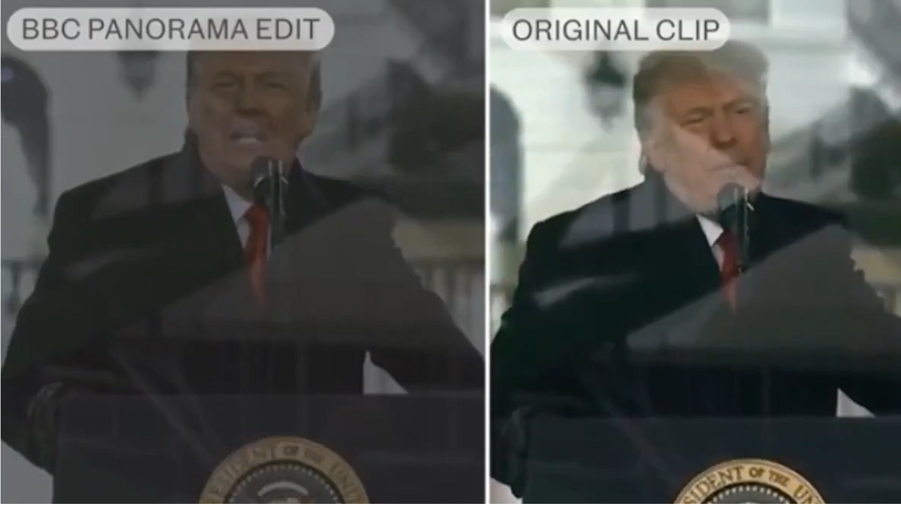 Watch: The doctored Trump Jan 6 clip that toppled BBC director-general ...