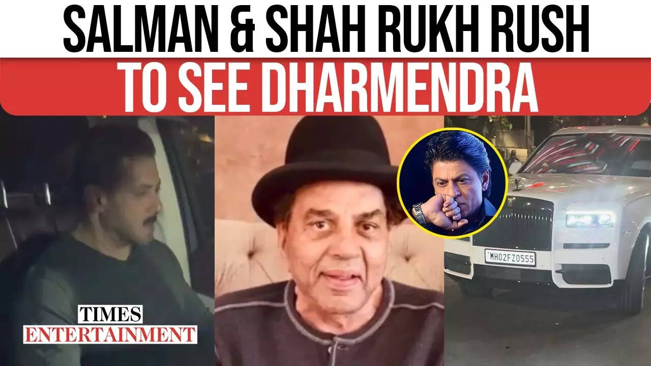 Salman Khan & SRK Rush to Hospital | Dharmendra’s Health Update