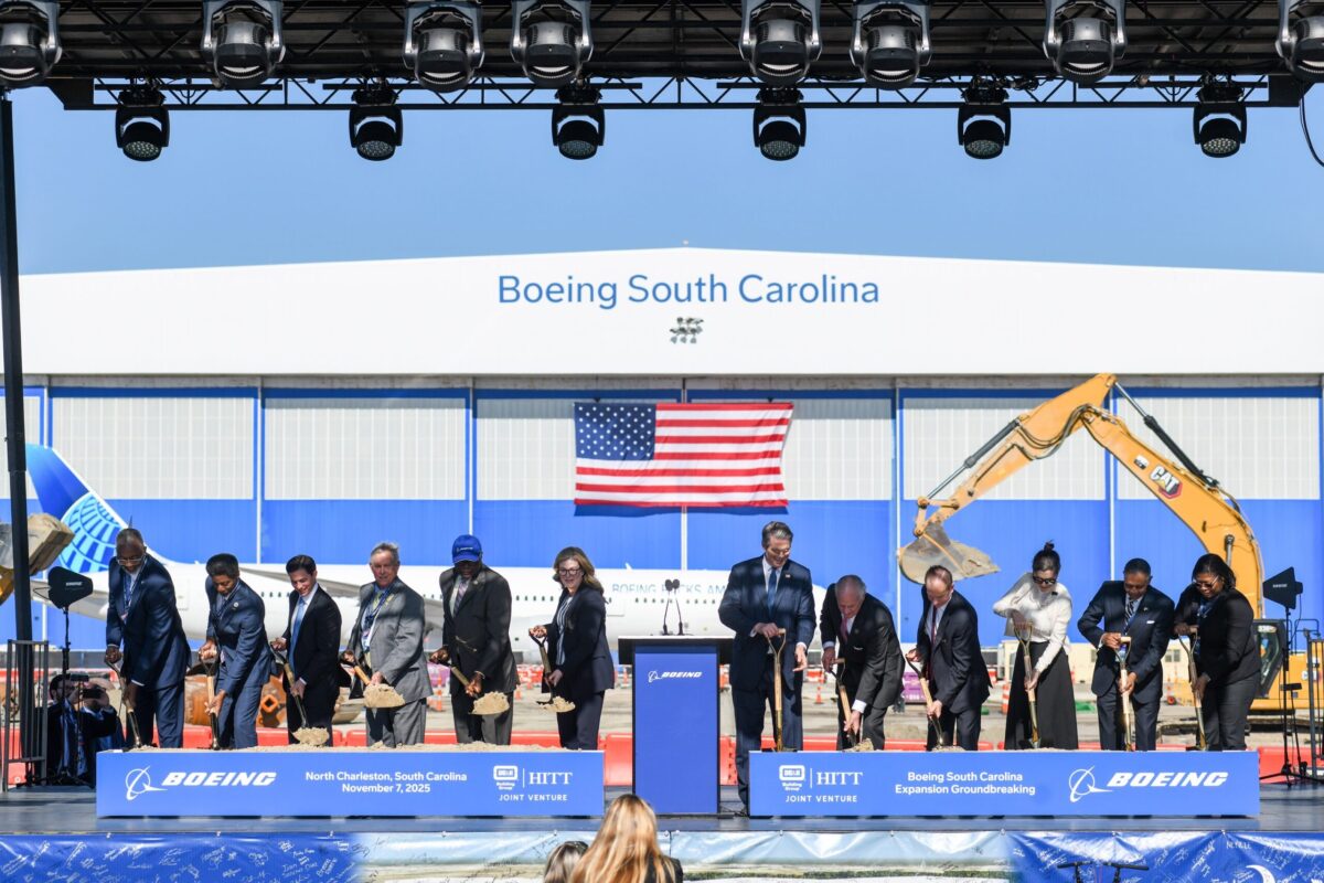 Boeing Starts $1 Billion Expansion Project in South Carolina