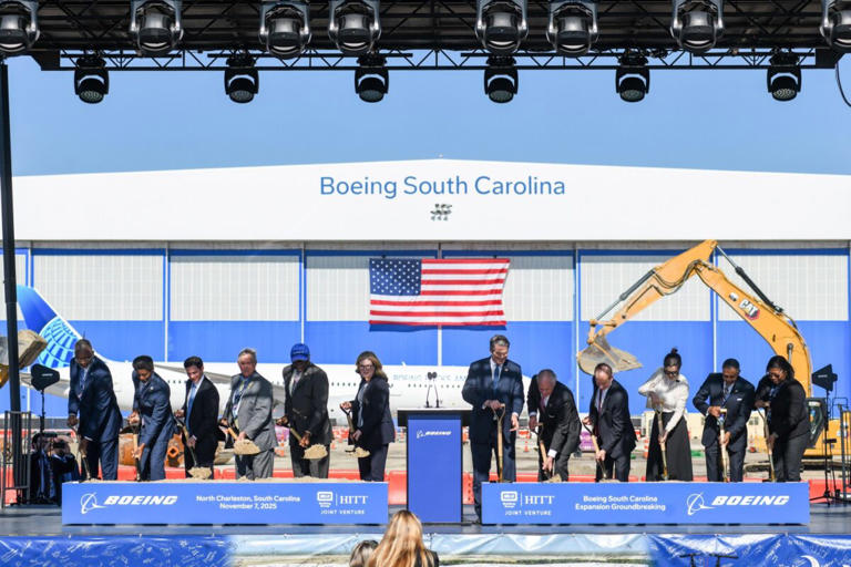 Boeing Starts $1 Billion Expansion Project in South Carolina
