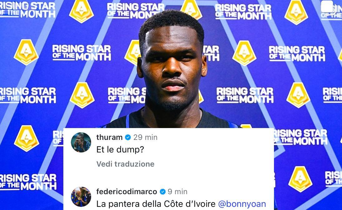 Bonny mostra lo scettro del 'Rising Star'. E Dimarco lo 'incensa': "La ...