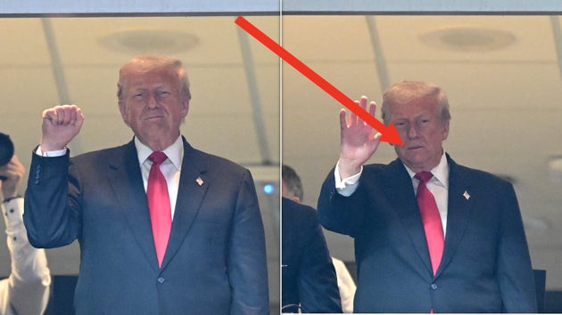 Trump’s 'Sour' Body Language While Getting Booed At A Football Game ...