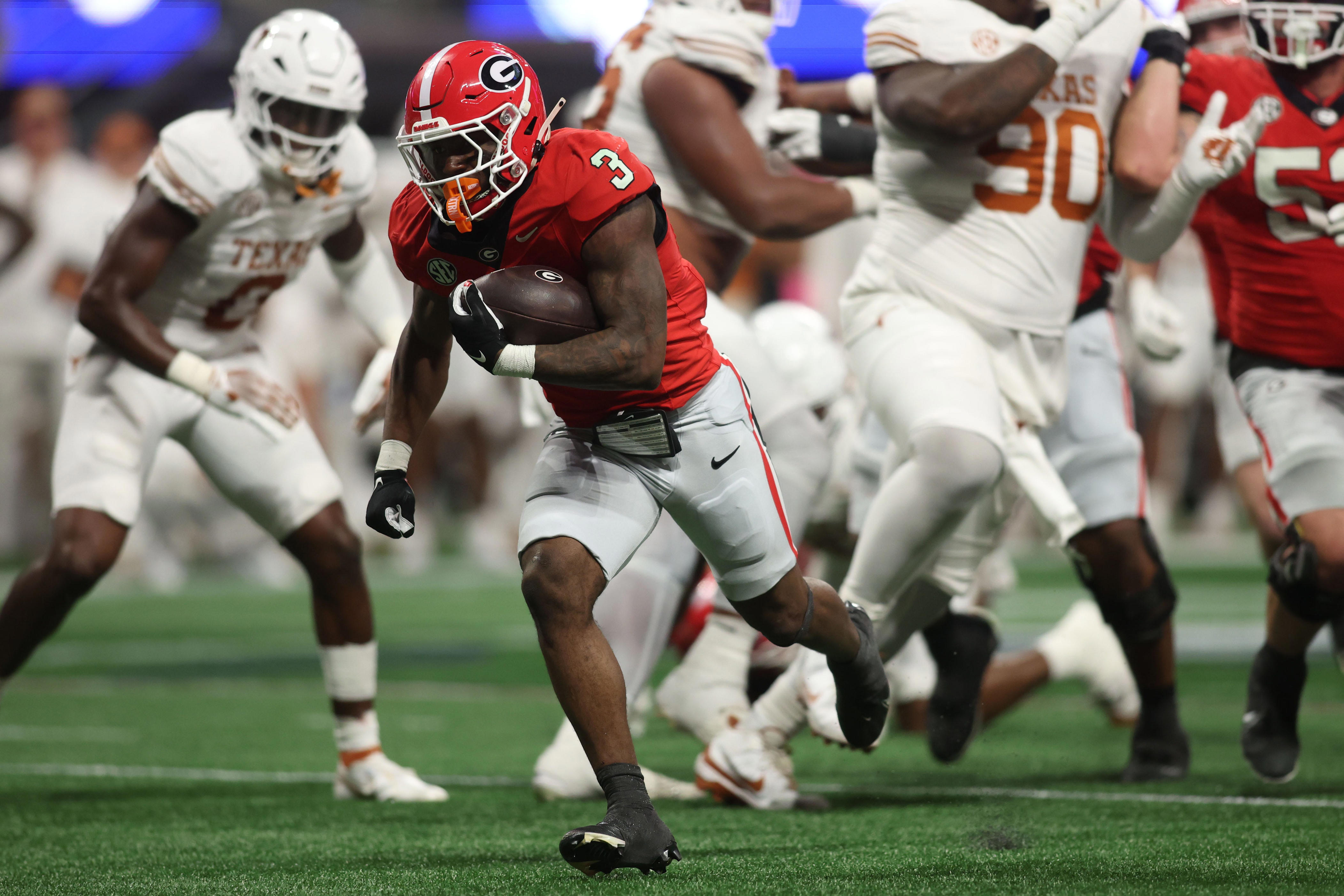 Georgia football vs Texas prediction, point spread and betting odds