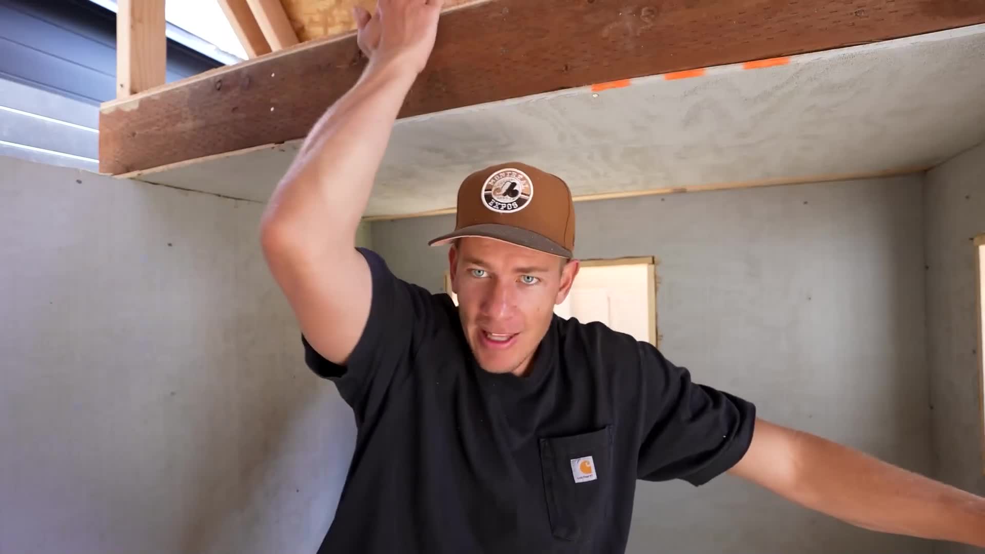 I surprised her with a playhouse build!