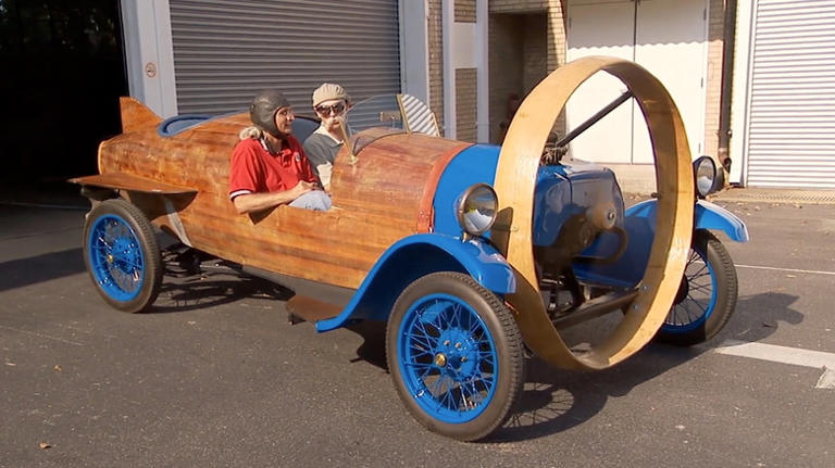 This Bizarre Propeller-Powered Car Is Still Driving After Almost A Century