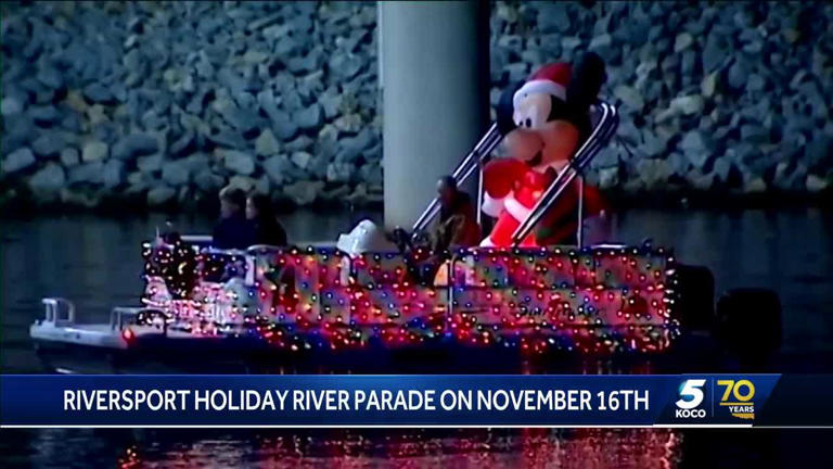 Holiday River Parade returns to OKC with festive boats, fireworks and Santa
