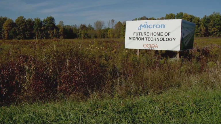 Micron chip plant delays spark community concerns in Central New York