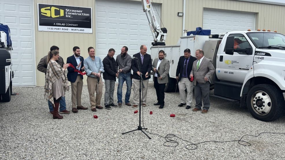 Strawser Construction opens new shop in Wurtland, Ky.