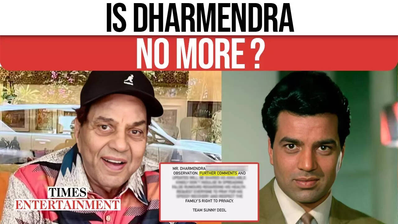 Dharmendra Death Hoax Spreads Online | Family Confirms Actor Is Alive ...