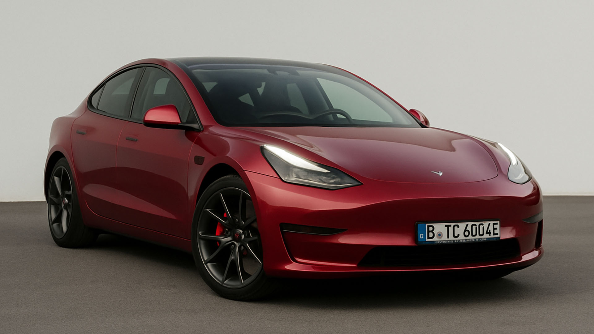 Im Inneren des Tesla Model 3 für €40.000