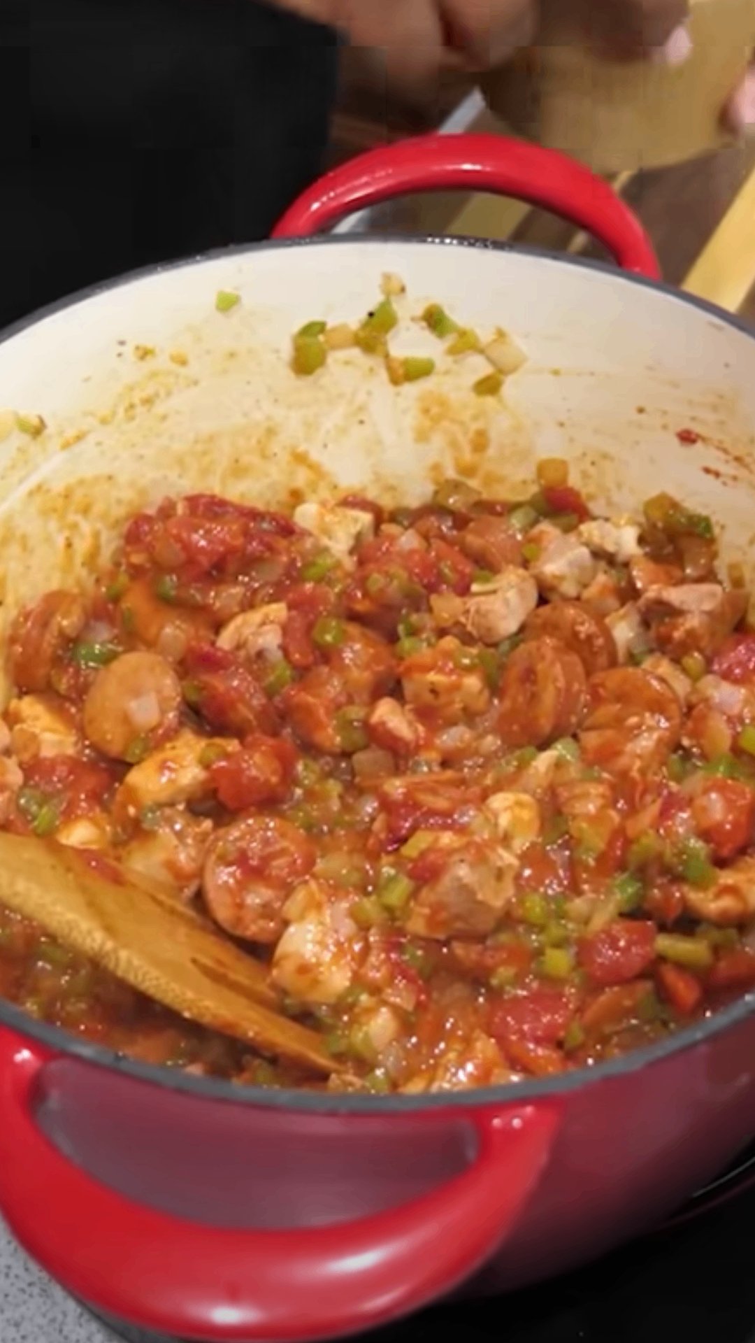 Layers Of Flavor Coming Together — Chicken, Sausage, And Pure Comfort.