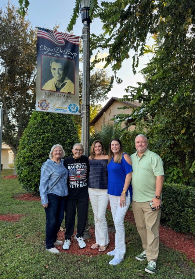 DeBary honors 8 'Hometown Heroes,' with banners near City Hall