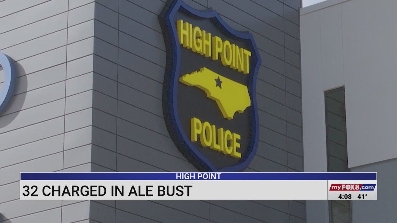 32 people charged in ALE bust in High Point