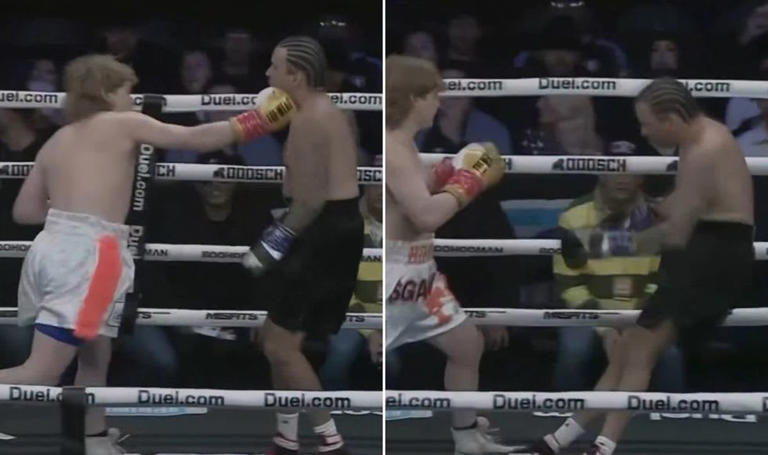 Rod Stewart's son, 45, knocked out after 15 seconds on boxing debut ...