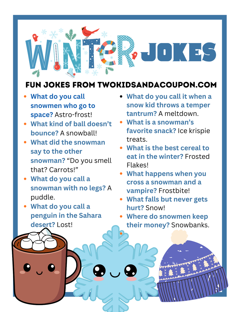 Meltdown With Laughter With Our 20 Silly Snowman Jokes