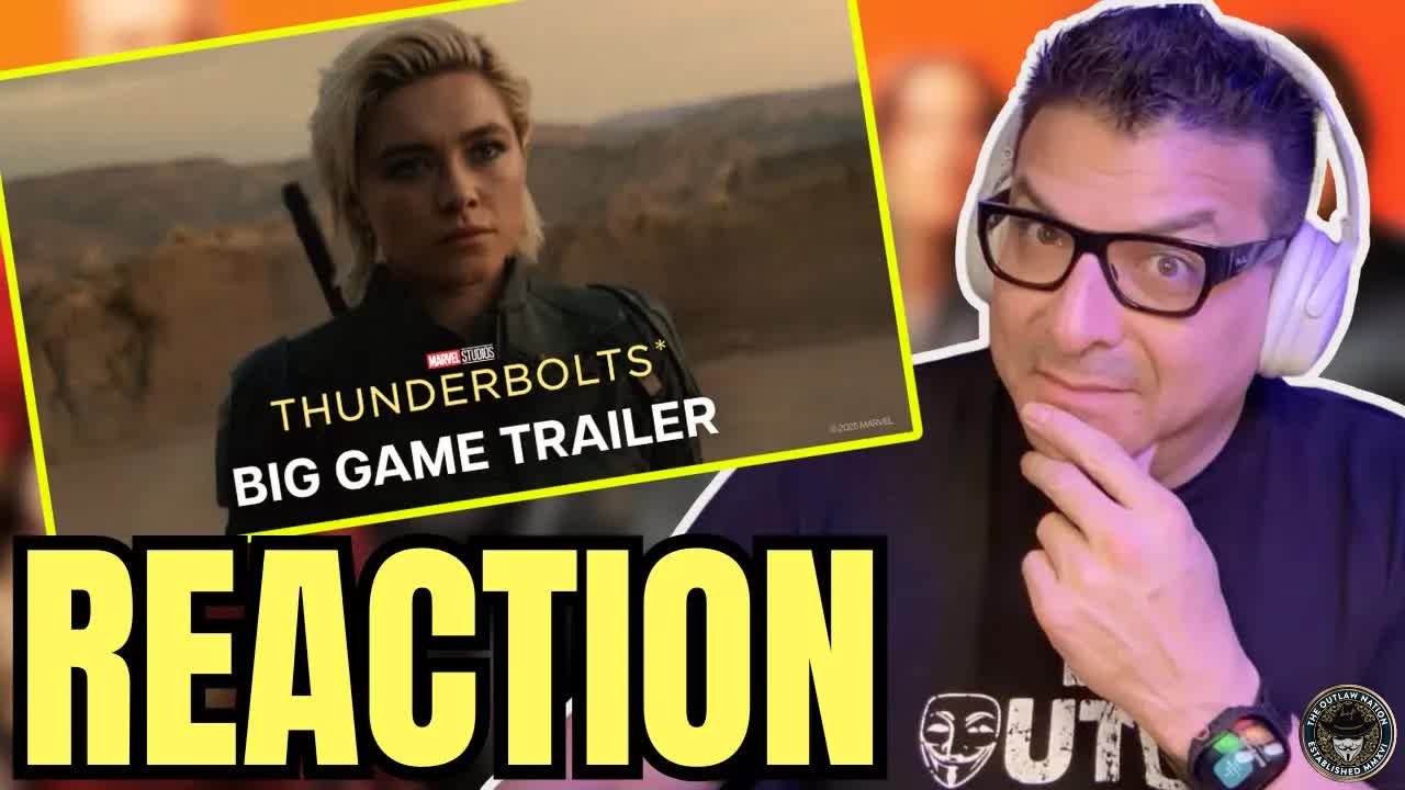 Thunderbolts big game trailer reaction | Sentry | Super Bowl | Marvel