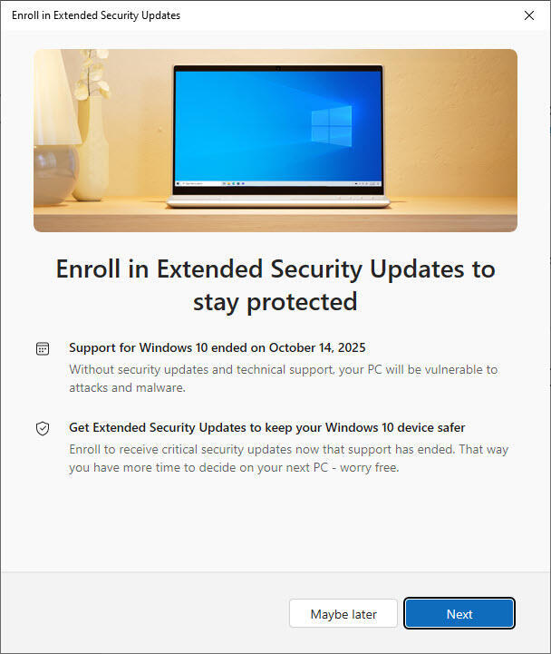 How to get free Windows 10 security patches on your PC - from now to October 2026