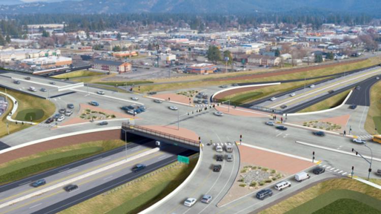 Idaho Transportation Department sharing revised design for I-90 ...