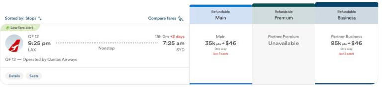 [Award Alert] Business Class From the U.S. to Australia From 75K Points