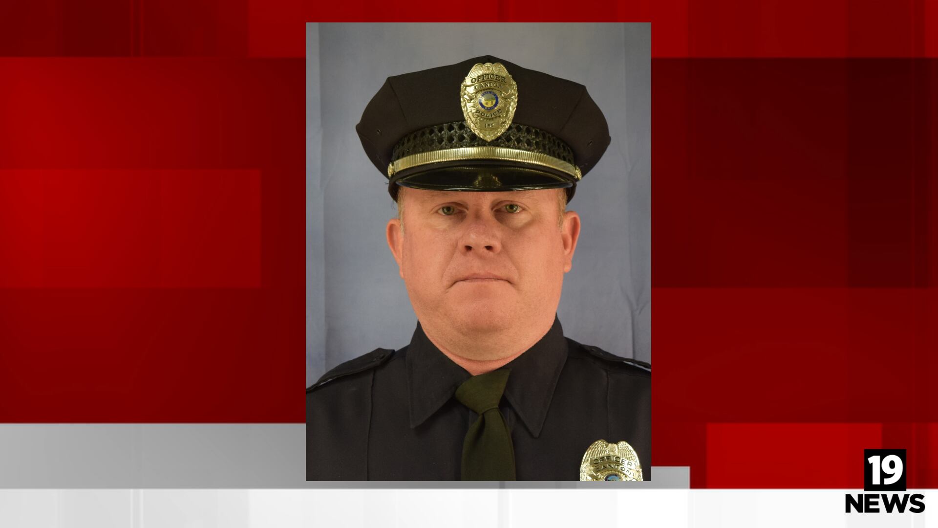 Wake for Canton police officer killed in car accident on way to work