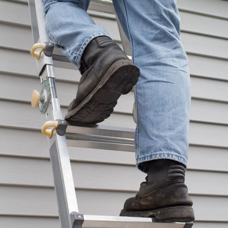 How to stay safe when using a ladder