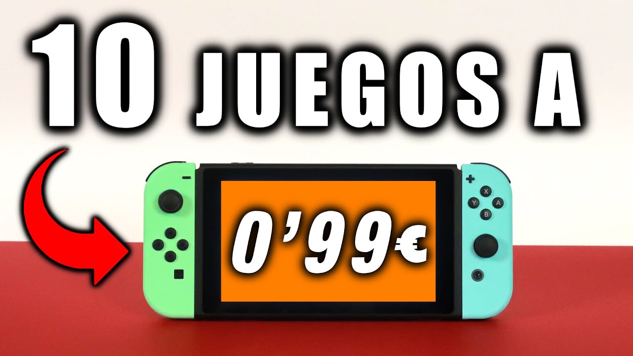 10 juegos de Nintendo Switch a 1 euro 😐 en la eShop ahora!