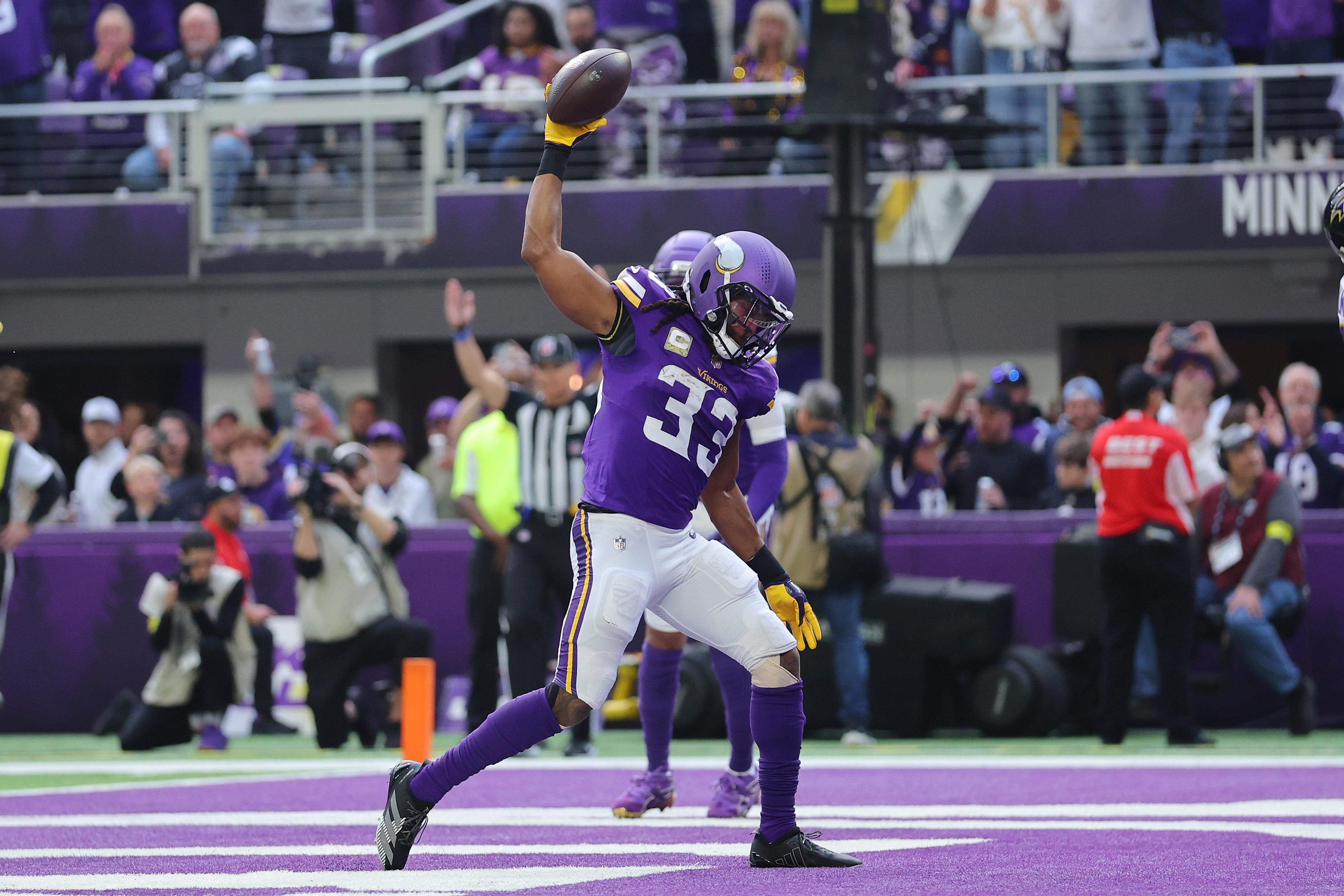 Vikings' Aaron Jones says he has to 'smell the end zone' vs. Packers ...