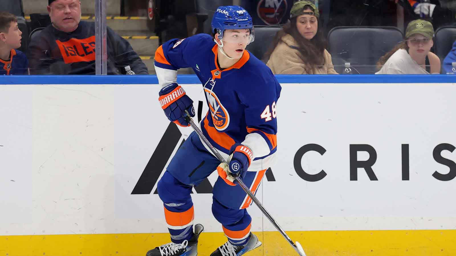 Islanders’ Matthew Schaefer gives blunt review of brutal Ducks loss