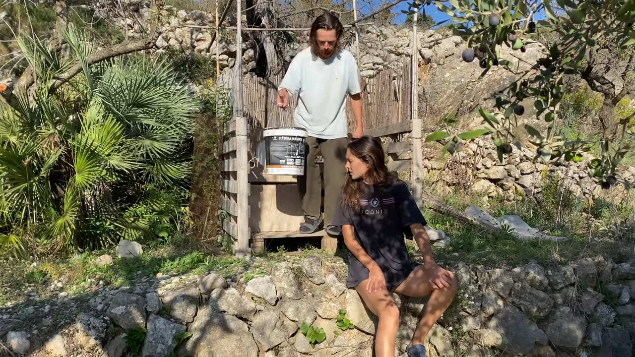 Inside Emilia’s simple and practical bathroom setup