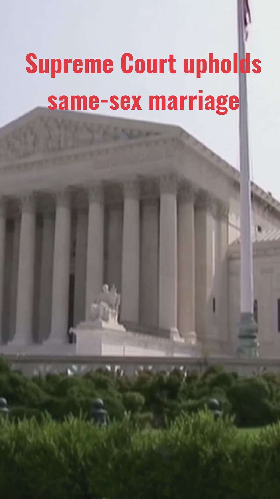 Supreme Court Rejects Call To Overturn Same Sex Marriage Ruling 5362