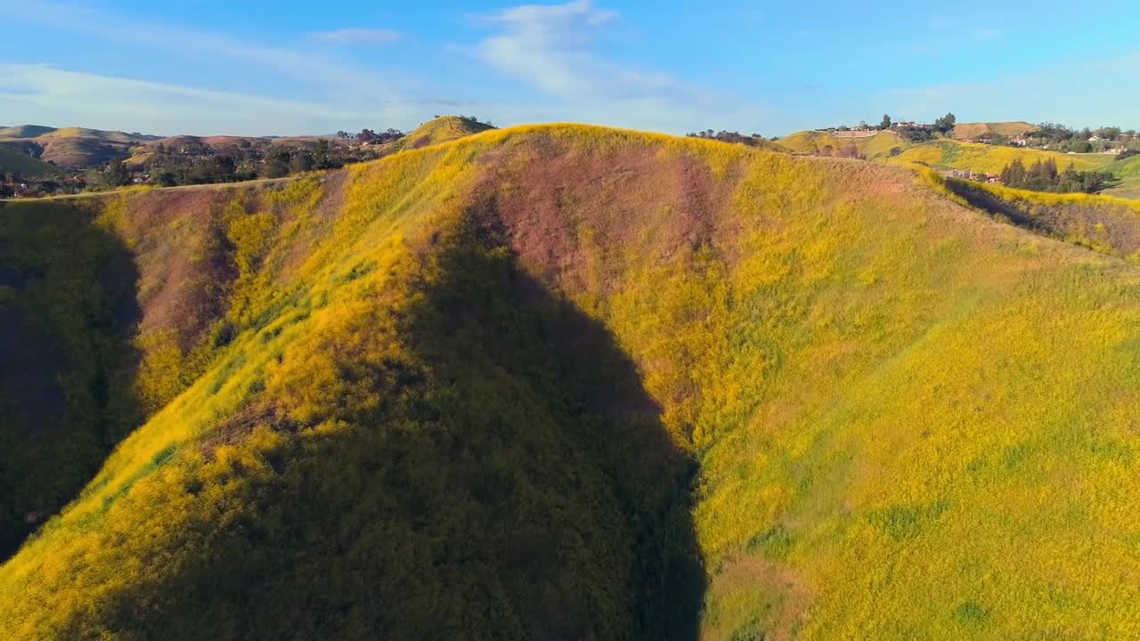 Sunlit Serenity: Southern California from the Sky...