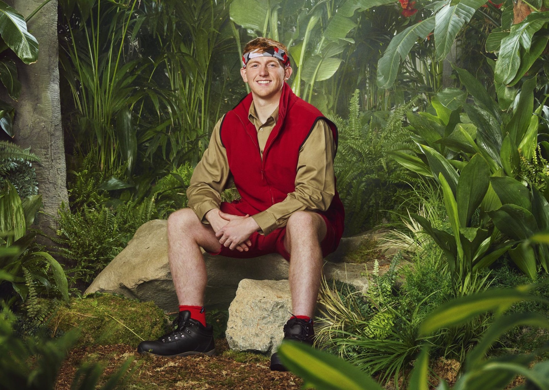 What is I’m A Celebrity star Angry Ginge's real name?