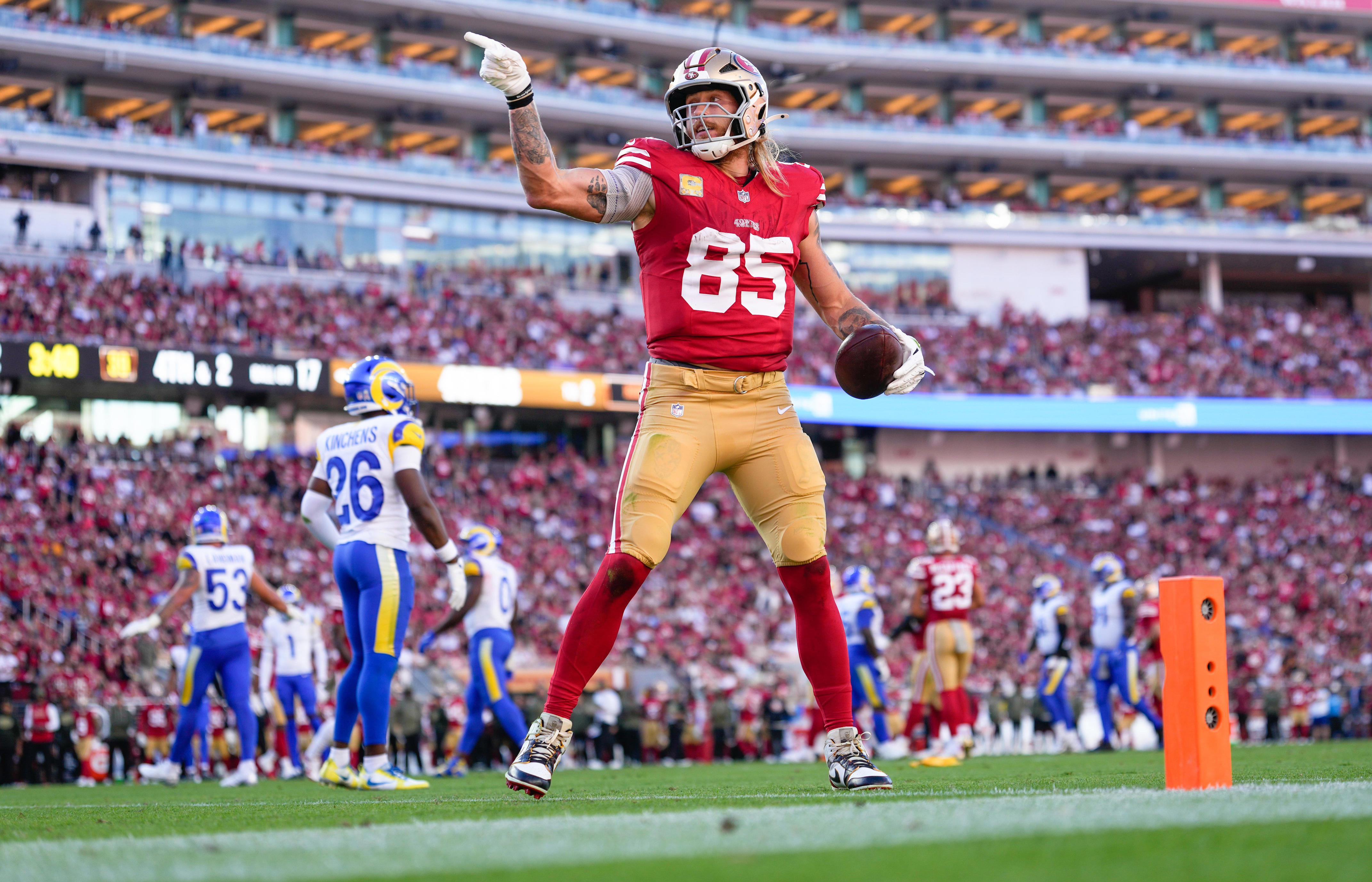 TE George Kittle sets clear standard for 49ers offense after loss to Rams
