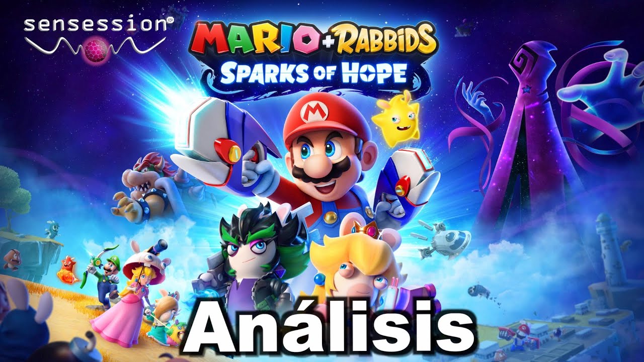 Mario + Rabbids Sparks of Hope análisis @Sensession "Muy más mejor"!