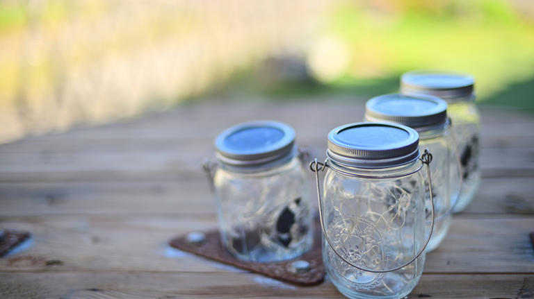 A DIY Patio Lantern Idea That'll Make Use Of Your Old Belt And A Jar
