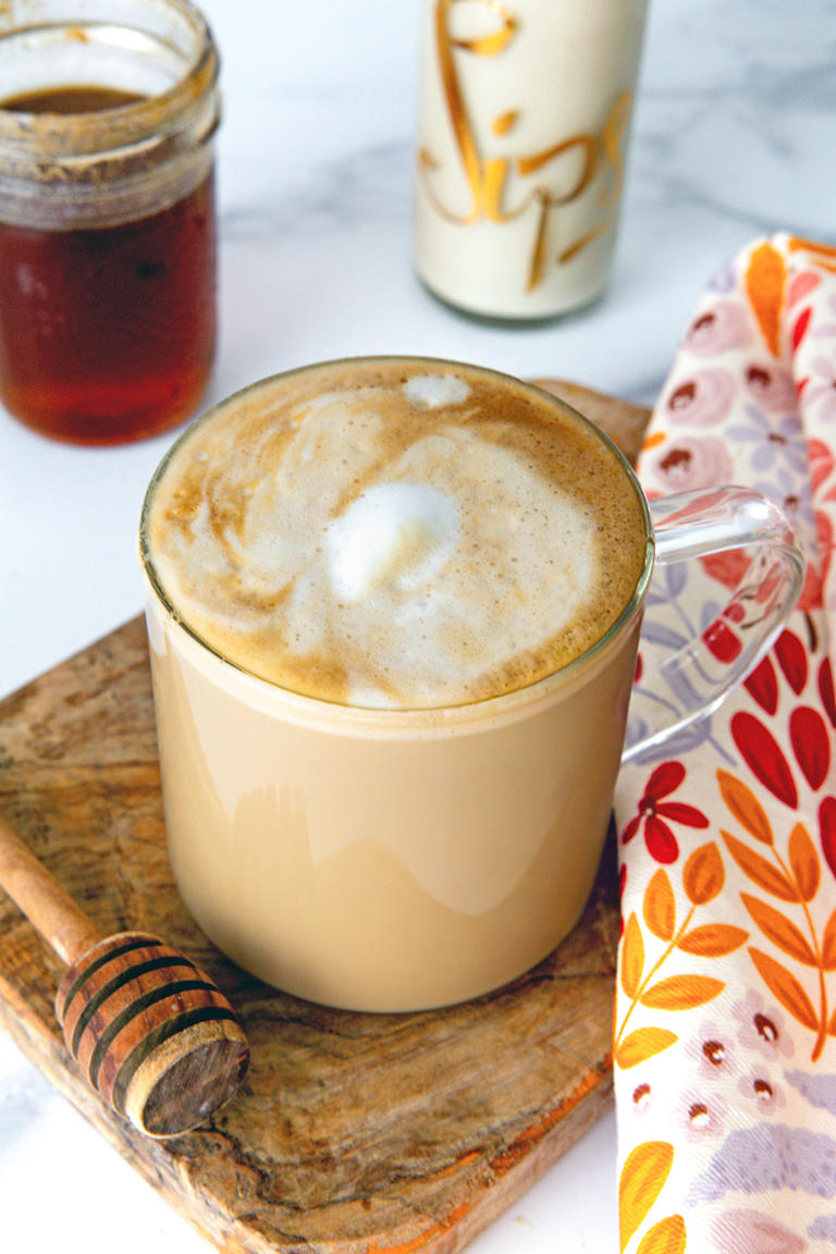 Honey Almondmilk Flat White Starbucks Copycat