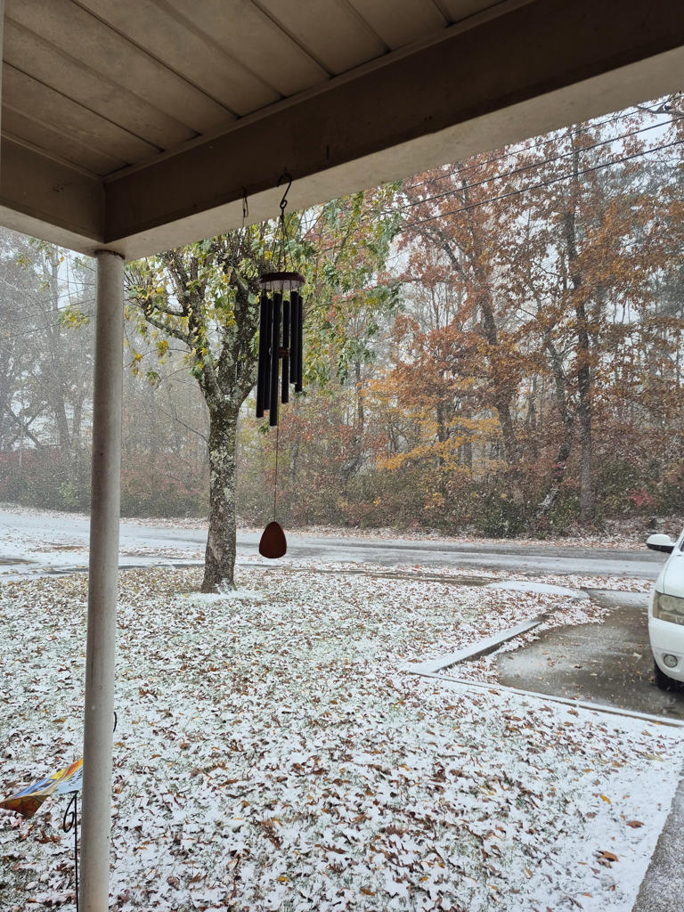 Pictures and videos: Early November snow falls across the Midstate