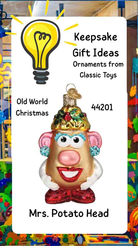 Mrs. Potato Head Christmas Ornament from Old World Christmas