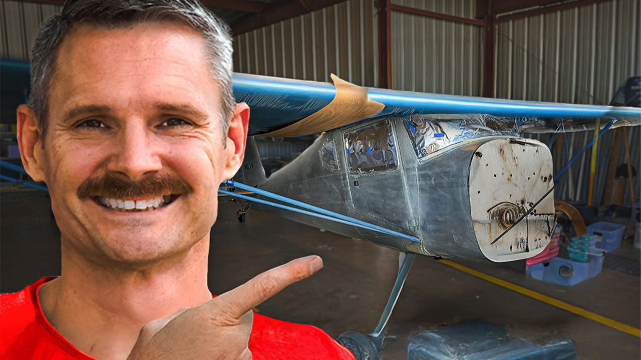 Rebuilding a 1947 Cessna Plane