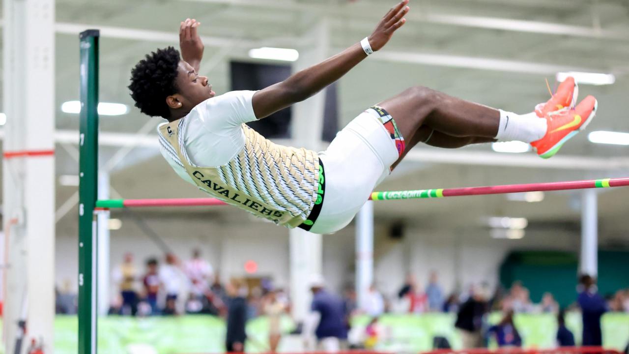 Cuthbertson starts year atop boys indoor track & field statewide rankings