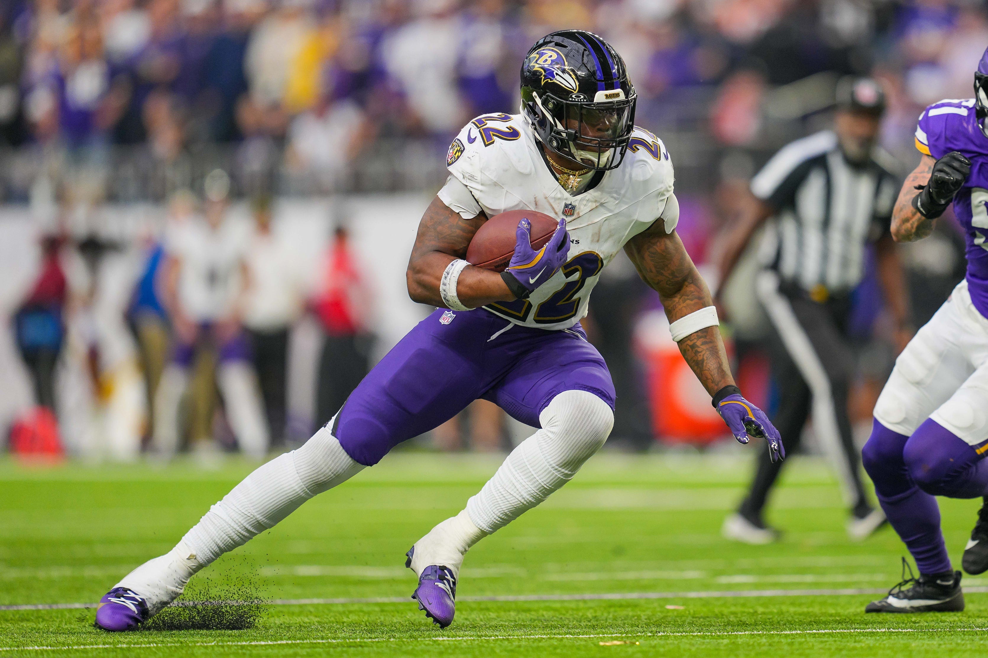 Derrick Henry praises new Ravens coach Jesse Minter's energy