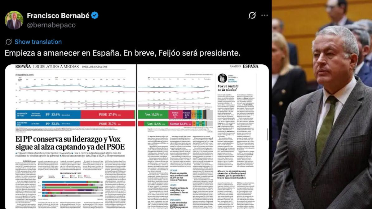Un senador del PP usa el 'Cara al sol' para celebrar el advenimiento de ...