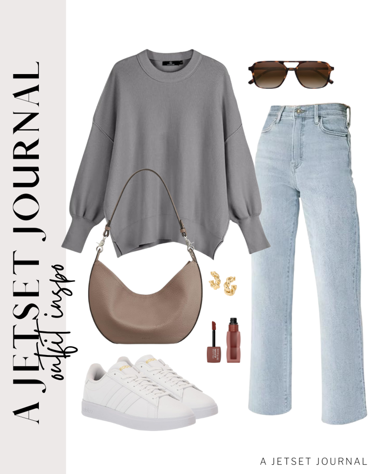 Five simple pullovers and jeans outfits