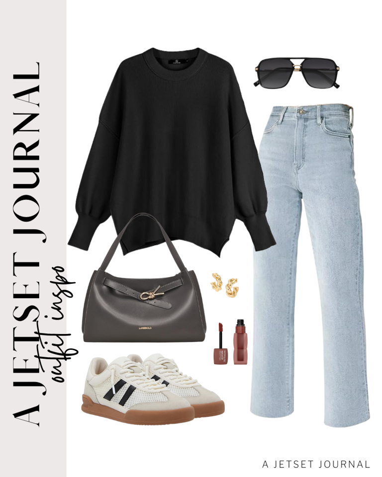 Five simple pullovers and jeans outfits