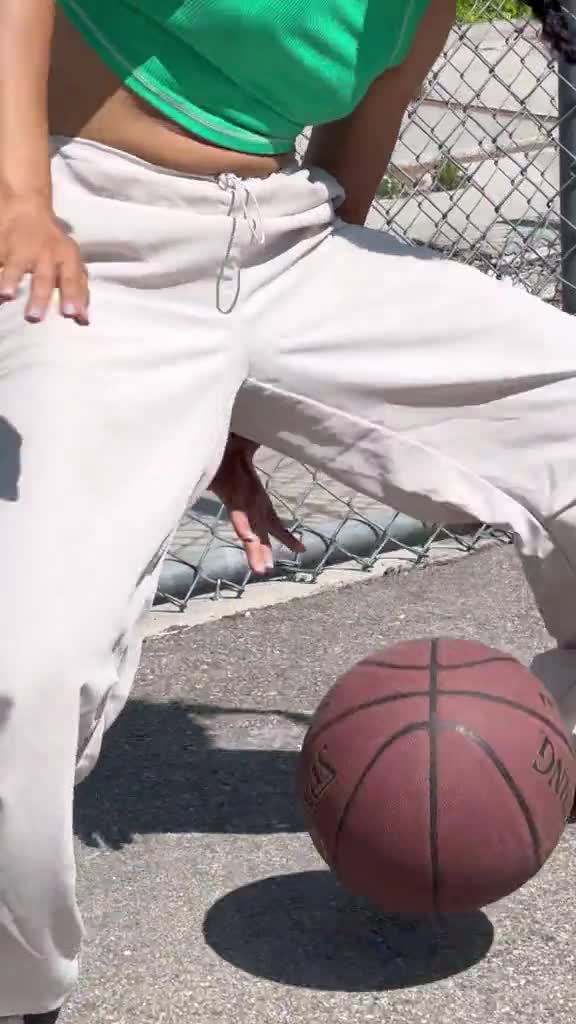 Skateboarding Trick Shots Meet Street Basketball
