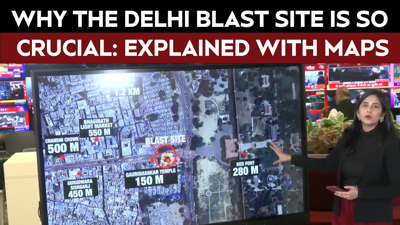 Delhi Bomb Blast News | Red Fort Blast Occurred At Crossroads Of Delhi ...