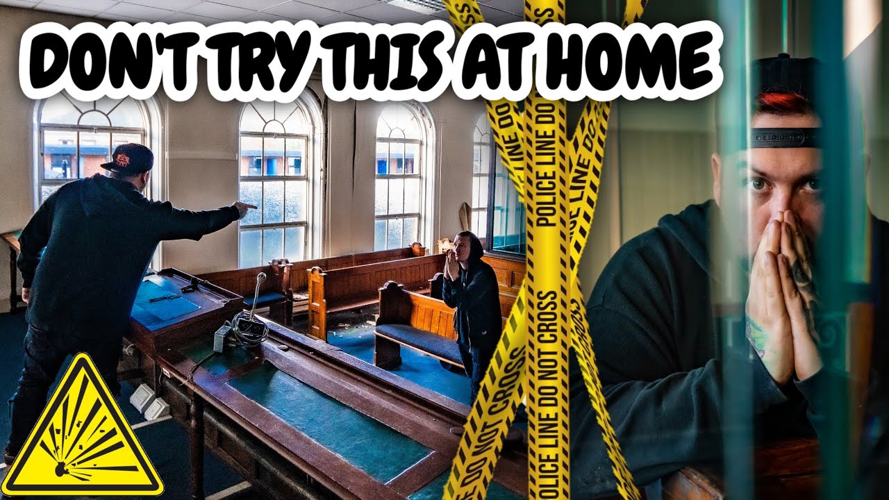 I explored an abandoned court! 😱