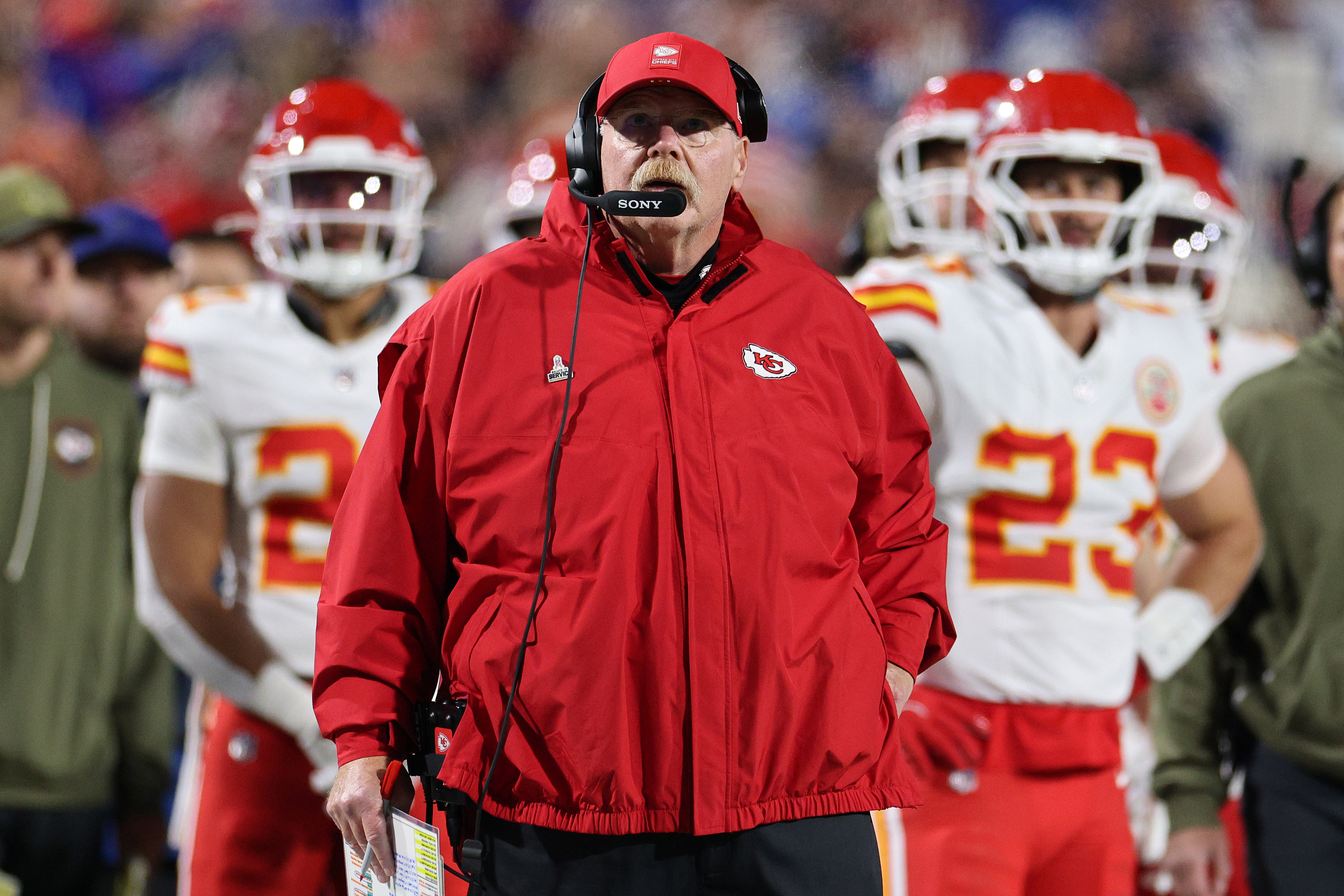 On Monday, Chiefs’ Andy Reid covered Elijah Mitchell, injuries, urgency