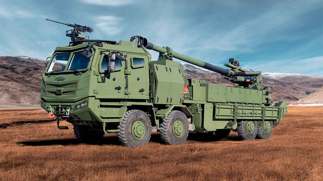 Turkish Army receives Panter, its first wheeled howitzer