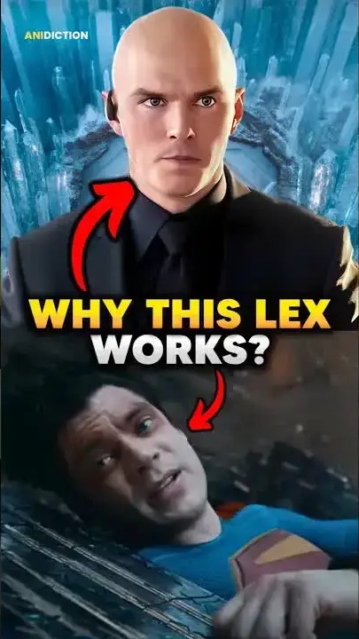 What makes Nicholas Hoult’s Lex Luthor so good? #superman #dc
